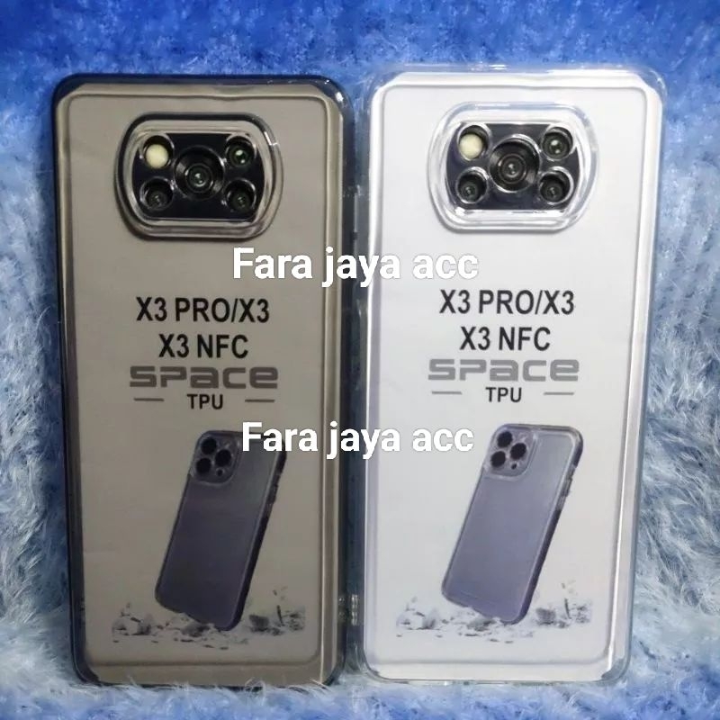 Jual Soft Case Original Space Transparan Xiaomi POCO X3 Pro/X3/X3 NFC ...