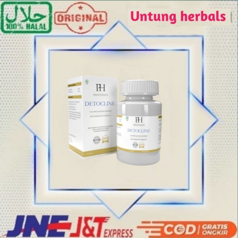 Jual DETOCLINE ORIGINAL OBAT ANTI PARASIT ASLI MANJUR | Shopee Indonesia