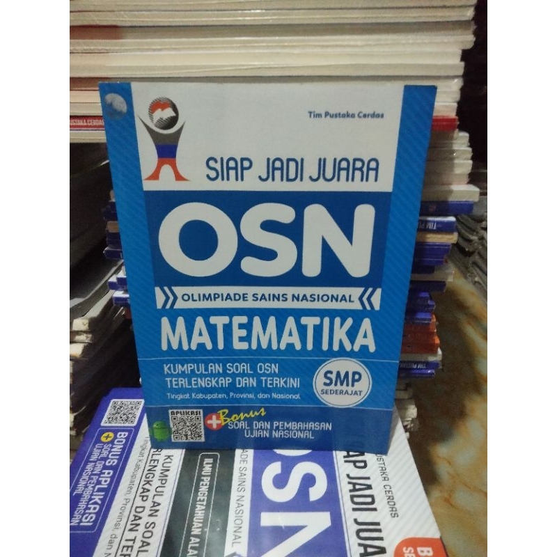 Jual BUKU SIAP JADI JUARA OSN OLIMPIADE SAINS NASIONAL MATEMATIKA SMP | Shopee Indonesia