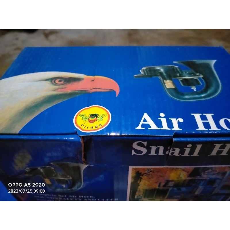 Jual Klakson angin Keong Volvo scania ORI cicada membran besi Trompet ...