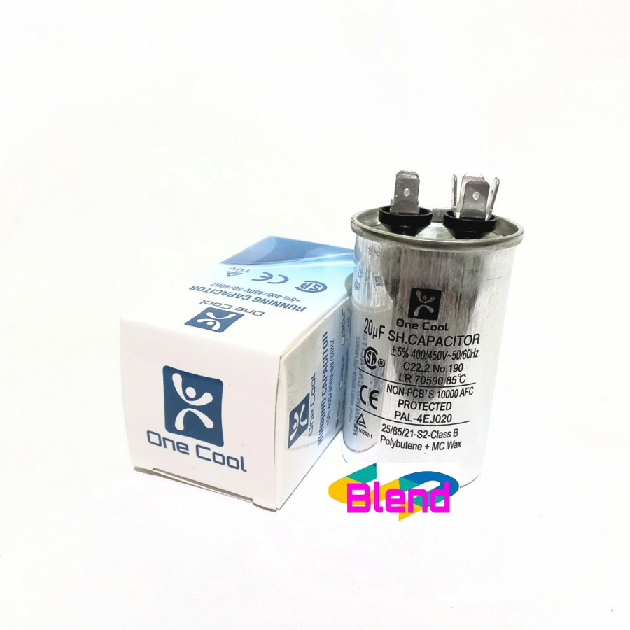 Jual Kapasitor AC 20 uf/Capacitor AC 20 Mikro/Kapacitor 20 Micro | Shopee Indonesia