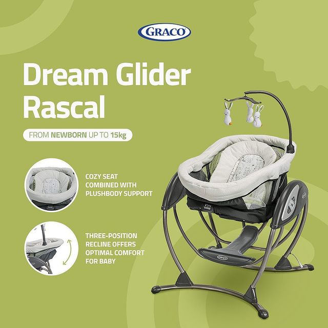 Jual Graco Dream Glider Baby Swing / Ayunan Bayi Elektrik Graco ...