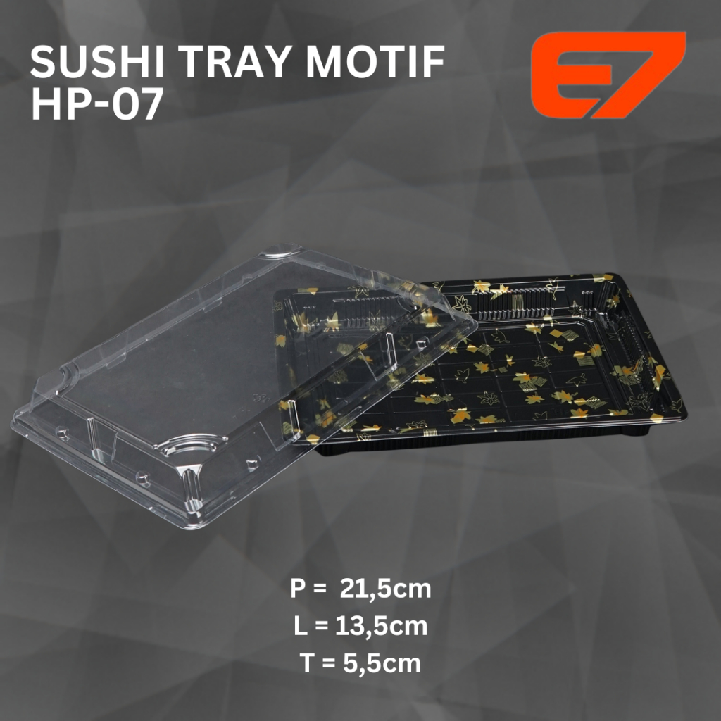 Jual Sushi Tray HP-07 - Mika Sushi Box, Sushi Tray, Nampan Plastik | Shopee Indonesia