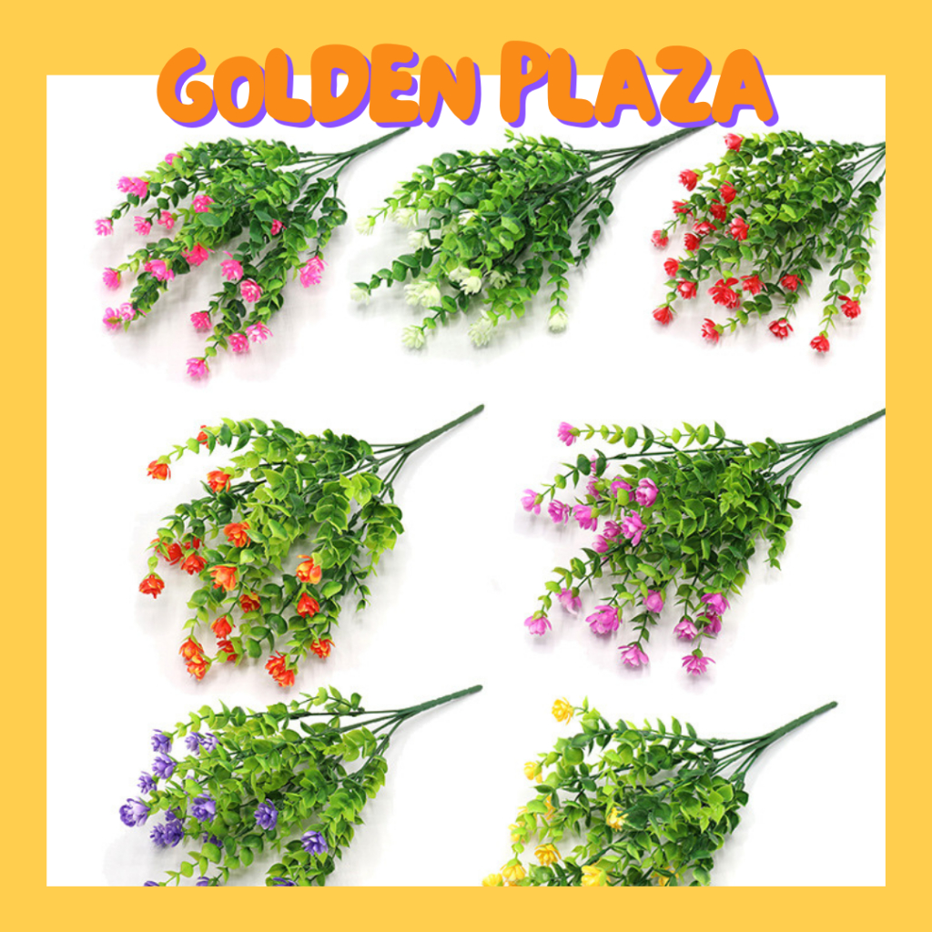 Jual Bunga Moss Kecil Mini Artificial Plastik Tangkai Rumput Plastik ...