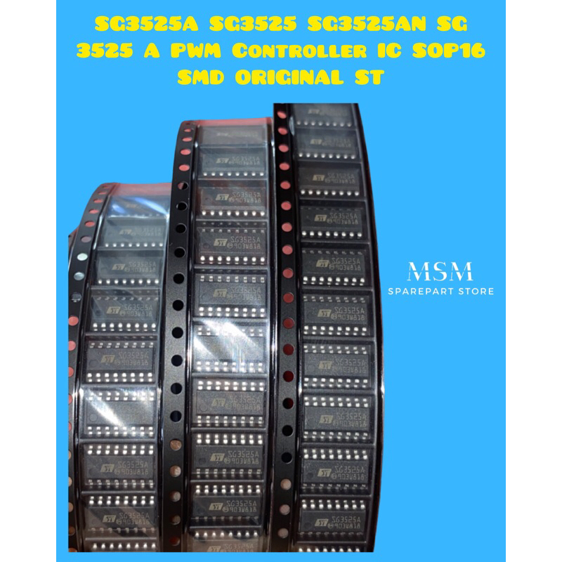 Jual SG3525A SG3525 SG3525AN SG 3525 A PWM Controller IC SOP16 SMD ORIGINAL ST | Shopee Indonesia