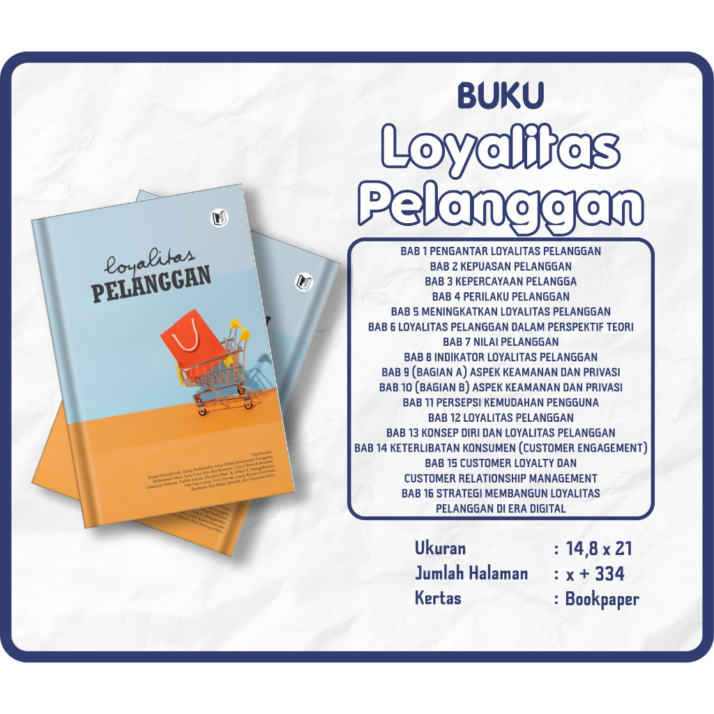 Jual BUKU LOYALITAS PELANGGAN | Shopee Indonesia