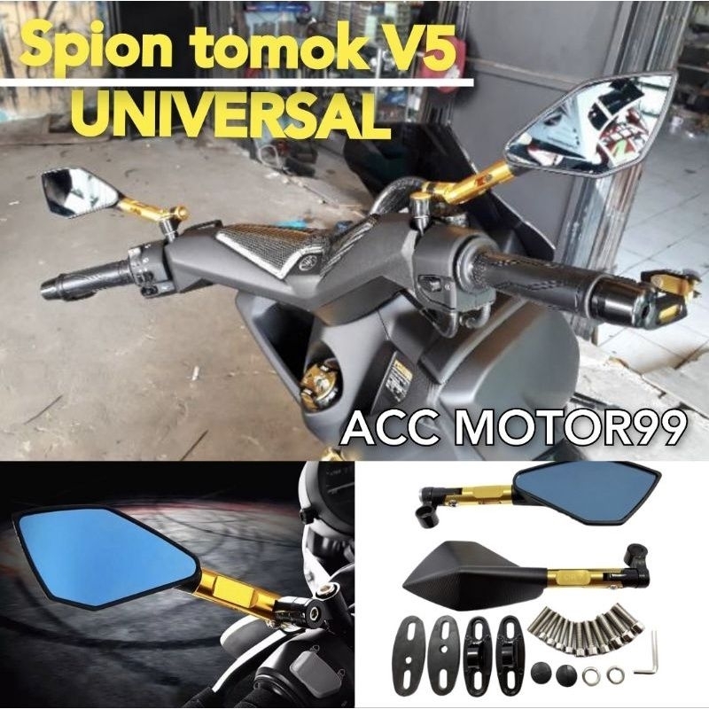 Jual Spion Tomok Jumbo V5 Universal Nmax Pcx Adv Vario Aerox Beat Mio ...