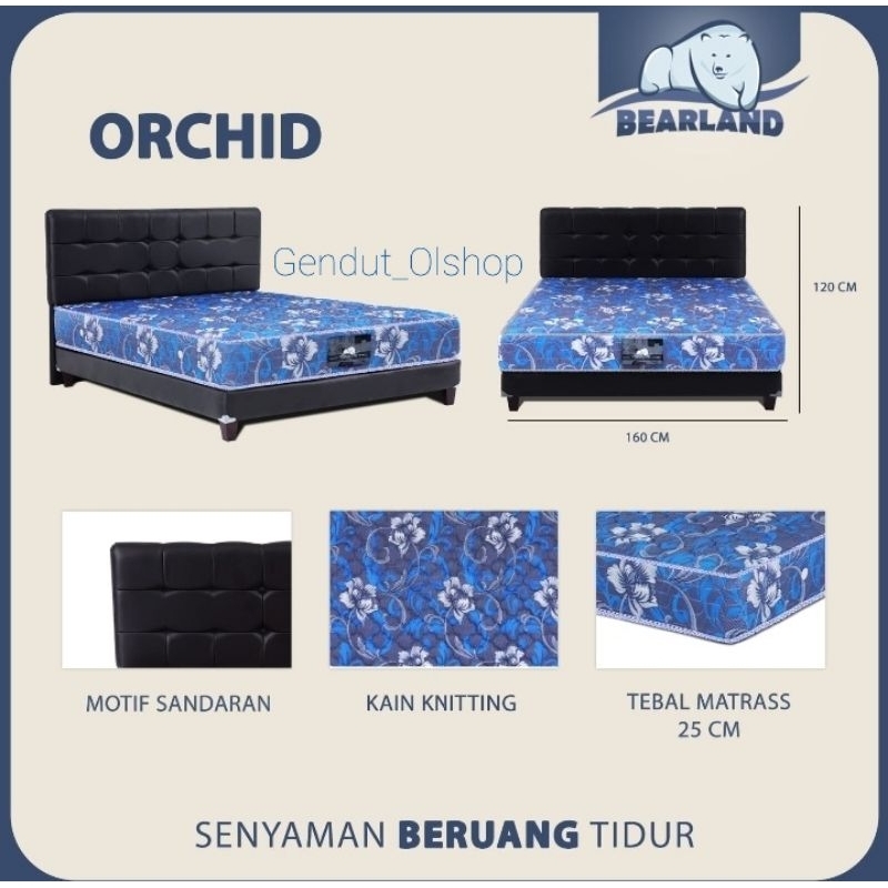 Jual (Khusus Wilayah Palembang) Matras Springbed BearLand By Olympic Garansi Per 15tahun ...