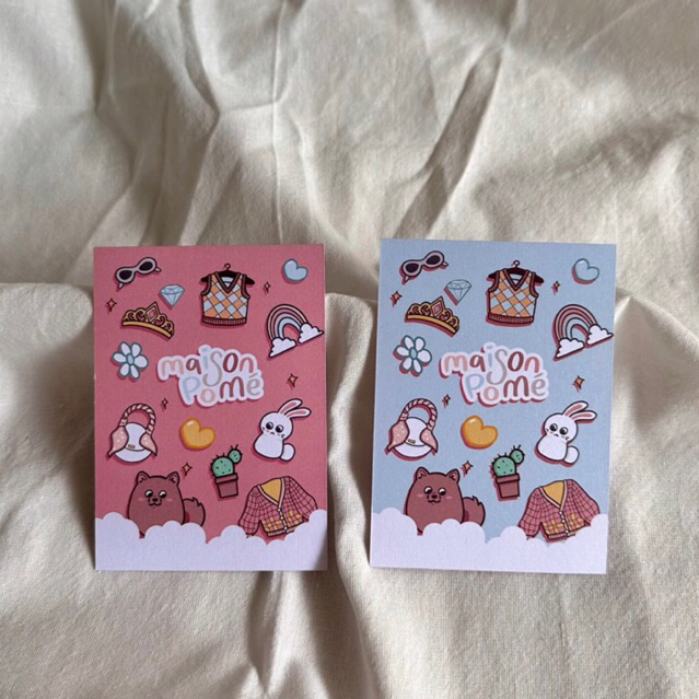 Jual Maison Pome Kartu Ucapan Greeting Card | Shopee Indonesia