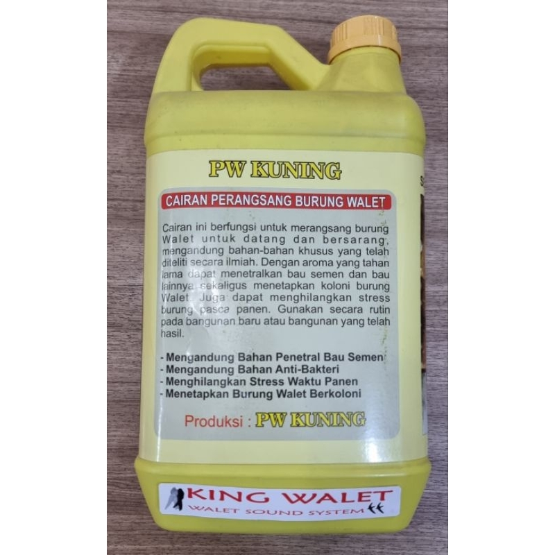 Jual Parfum Pemikat walet PW KUNING 5 liter | Shopee Indonesia