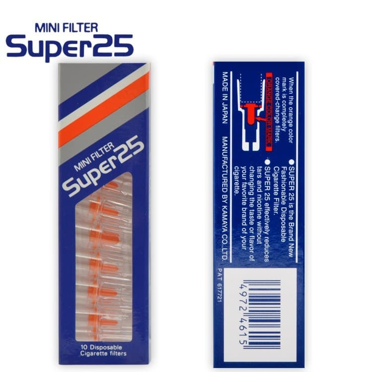 Jual Disposable Mini Filter SUPER25 (standard) | Shopee Indonesia