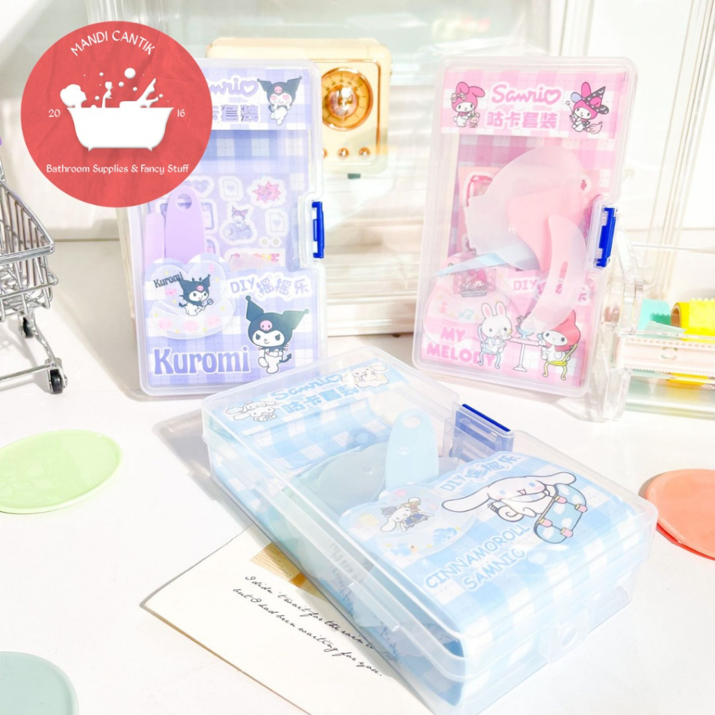 Jual DIY AYUNAN SANRIO HS-8088 MAINAN SUSUN MINIATUR PUZZLE RAKIT 3D ...