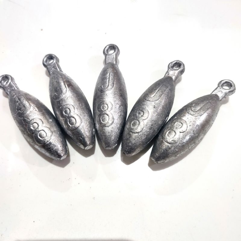 Jual Timah pancing J8 harga satuan berat (-+226 gram) | Shopee Indonesia