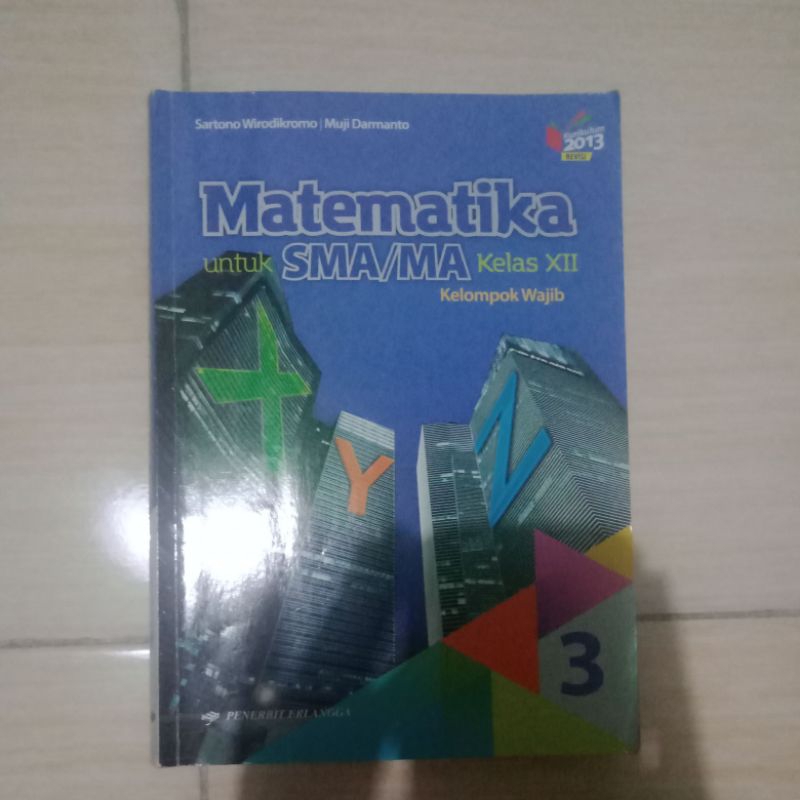 Jual MATEMATIKA WAJIB | KELAS XII | Shopee Indonesia
