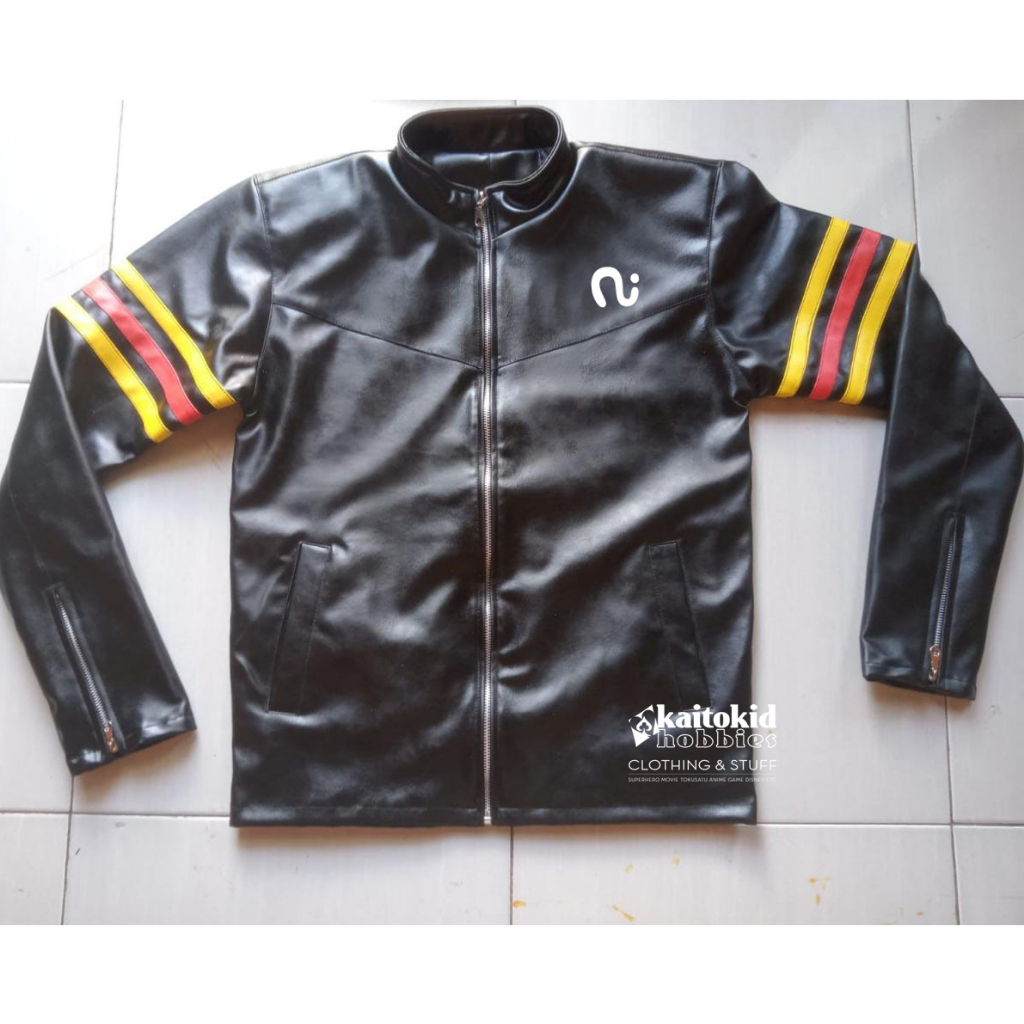 Jual Jaket Kulit KAMEN RIDER BLACK Baja Hitam keren murah bahan kulit ...