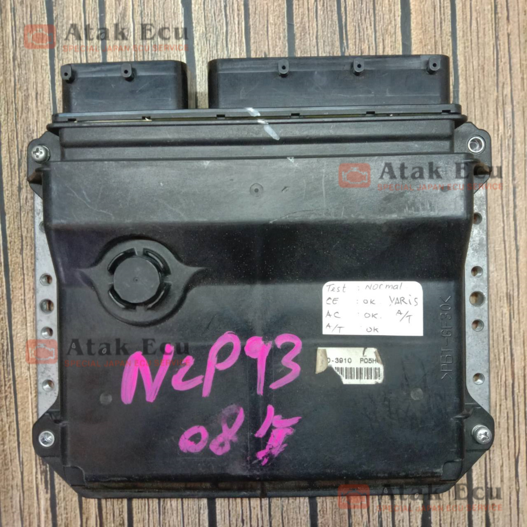 Jual ECU Toyota Yaris Vios 1NZ-FE AT (Smart Key) - Denso - ECM Engine ...