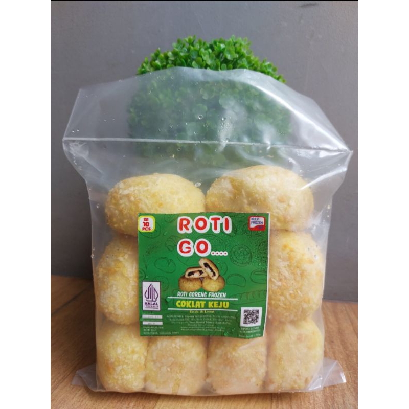 Jual Roti Goreng Coklat Keju/ Roti Go/Roti Goreng/Roti Frozen/Roti Beku ...