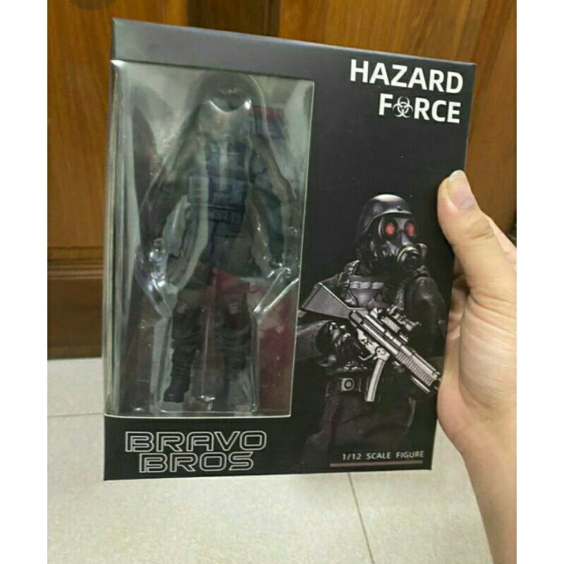Jual Bravo Bros Biohazard Hazard Force Resident Evil Hunk 1/12 Figure ...