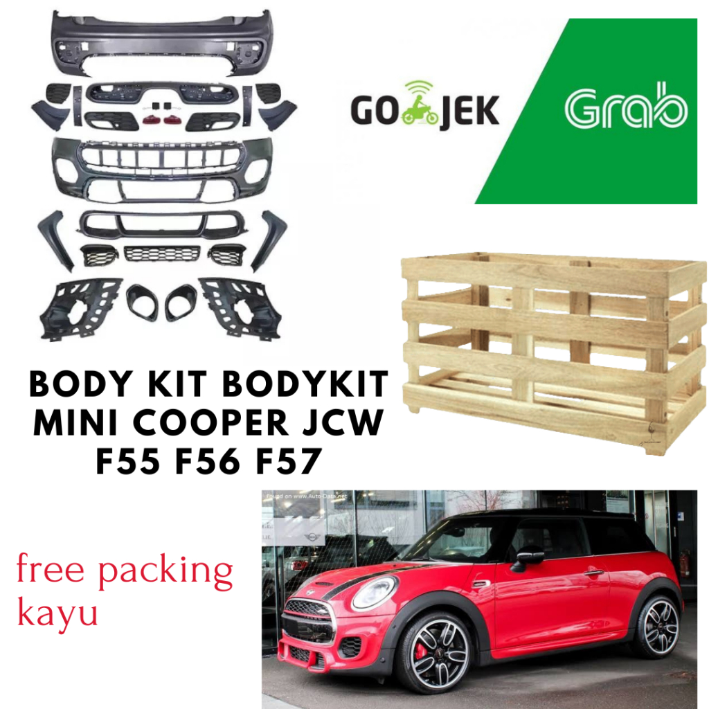 Jual Body Kit BodyKit Mini Cooper JCW F55 F56 F57 High Quality | Shopee ...