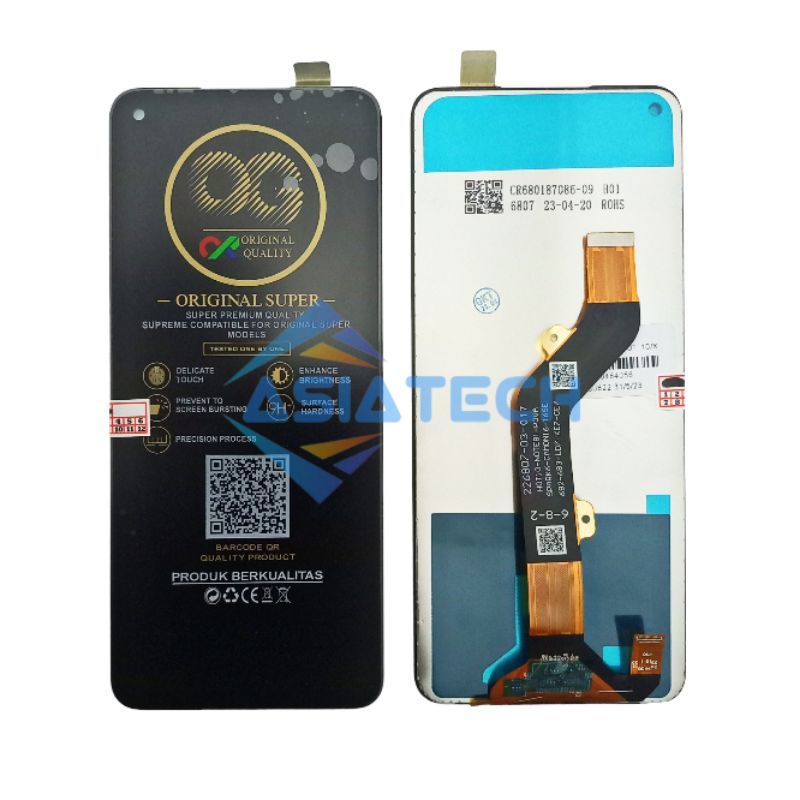 Jual LCD INFINIX HOT 10/ NOTE 8i / X682 / X683 FULSET TOUCHSCREEN LAYAR ...