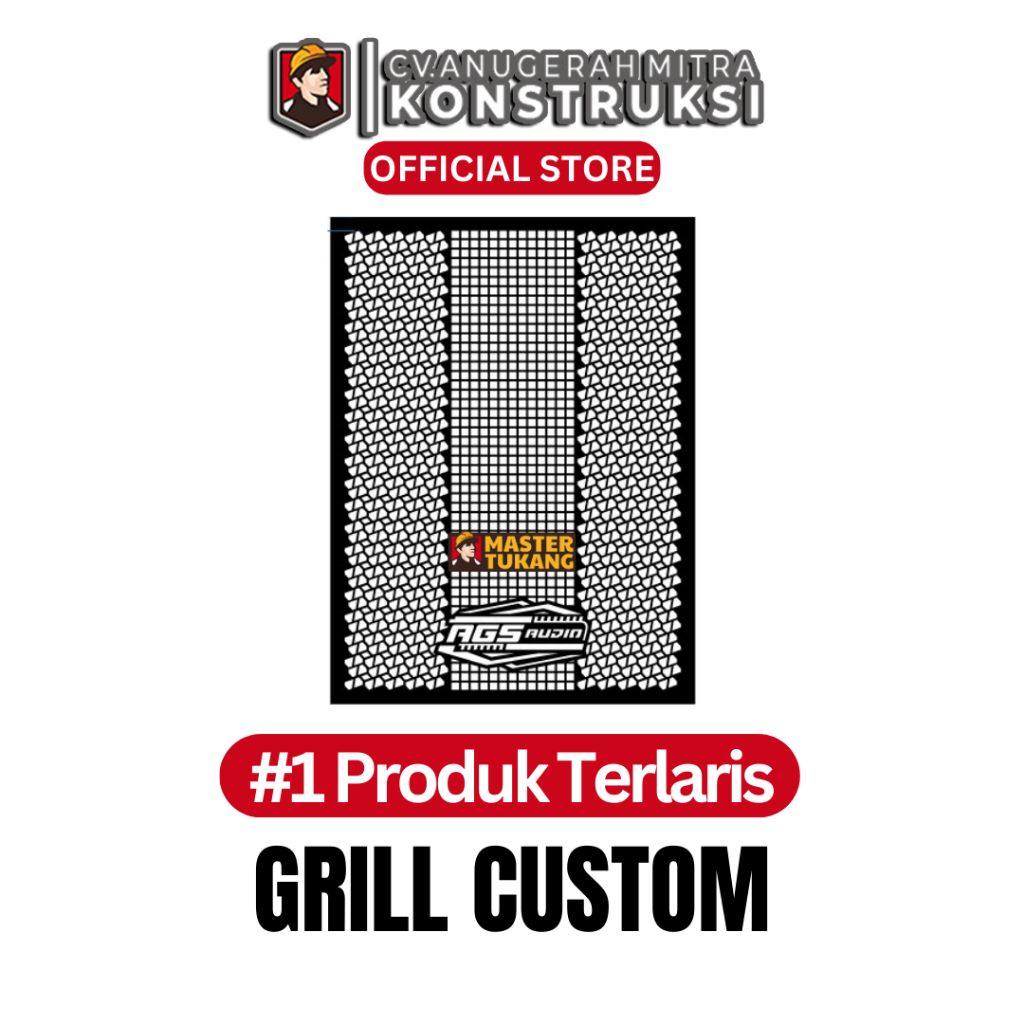 Jual Grill Sound Costum Ukuran dan Desain Bebas Pilih Model | Shopee ...
