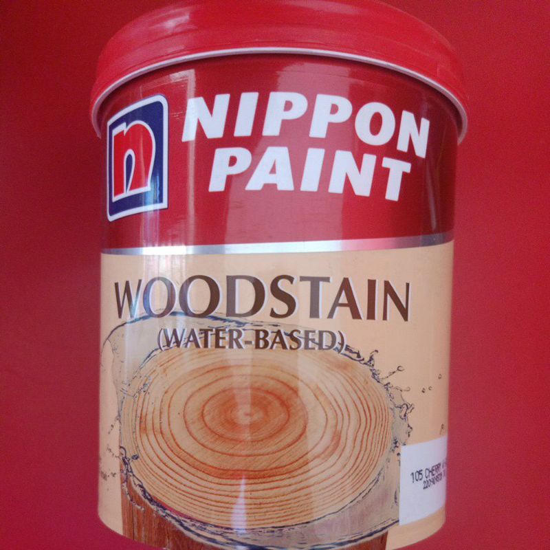 Jual NIPPON WOODSTAIN CAT PELITUR KAYU WATER BASE 1LTR | Shopee Indonesia