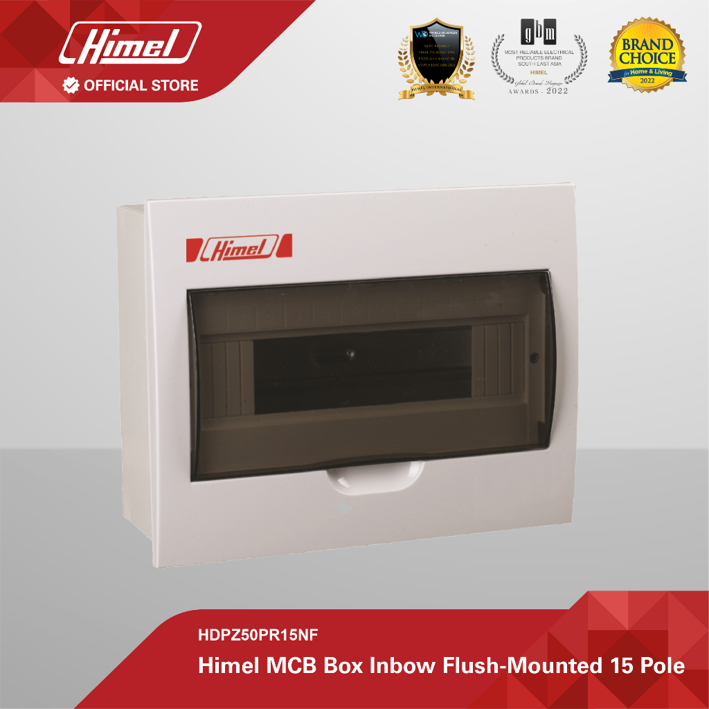 Jual Himel MCB Box Inbow Flush-Mounted 15 Pole HDPZ50PR15NF | Shopee ...