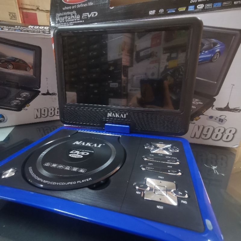 Jual DVD PLAYER PORTABLE NAKAI N786 N787 N986 N987 N988 N 786 787 986 987 988 DIGIMEDIA PEMUTAR ...
