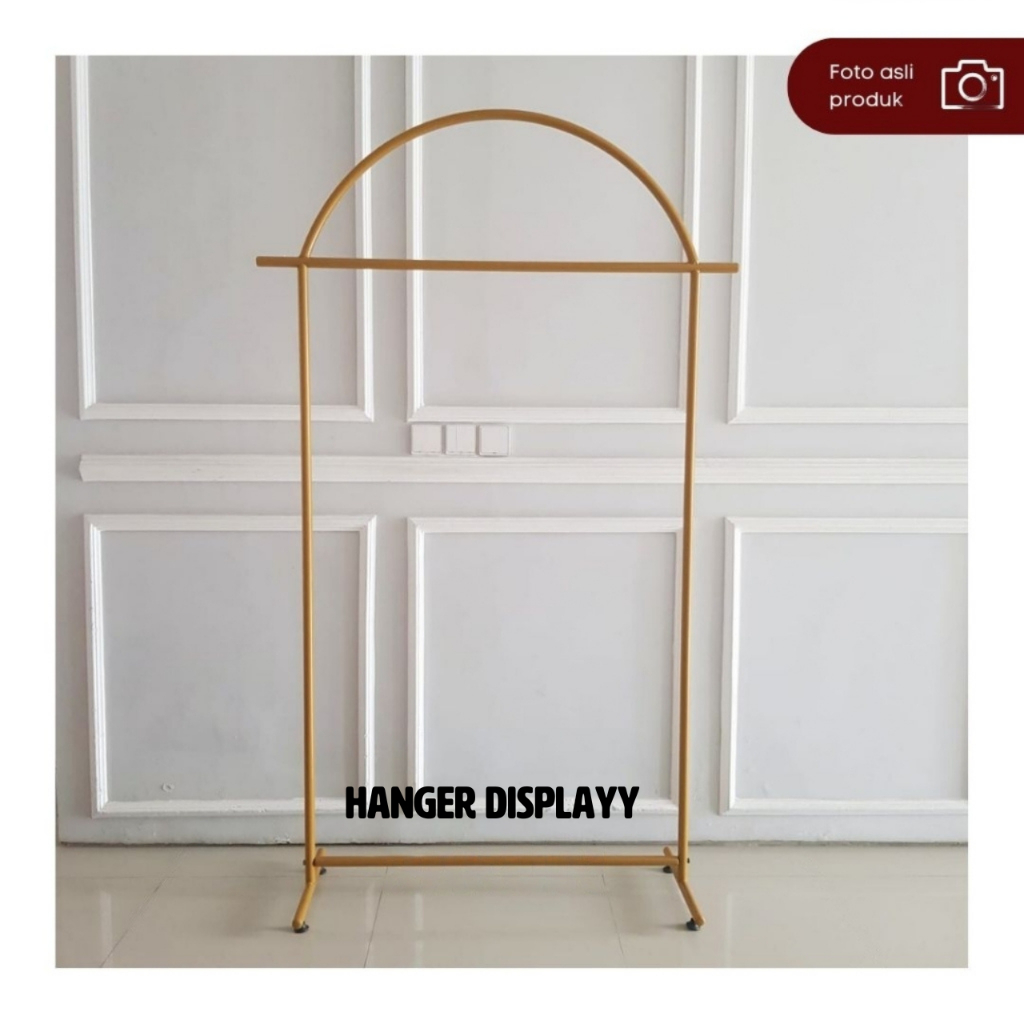 Jual Standing Gantungan Serbaguna Gawang Oval Gawang 200 cm Baju Ems ...