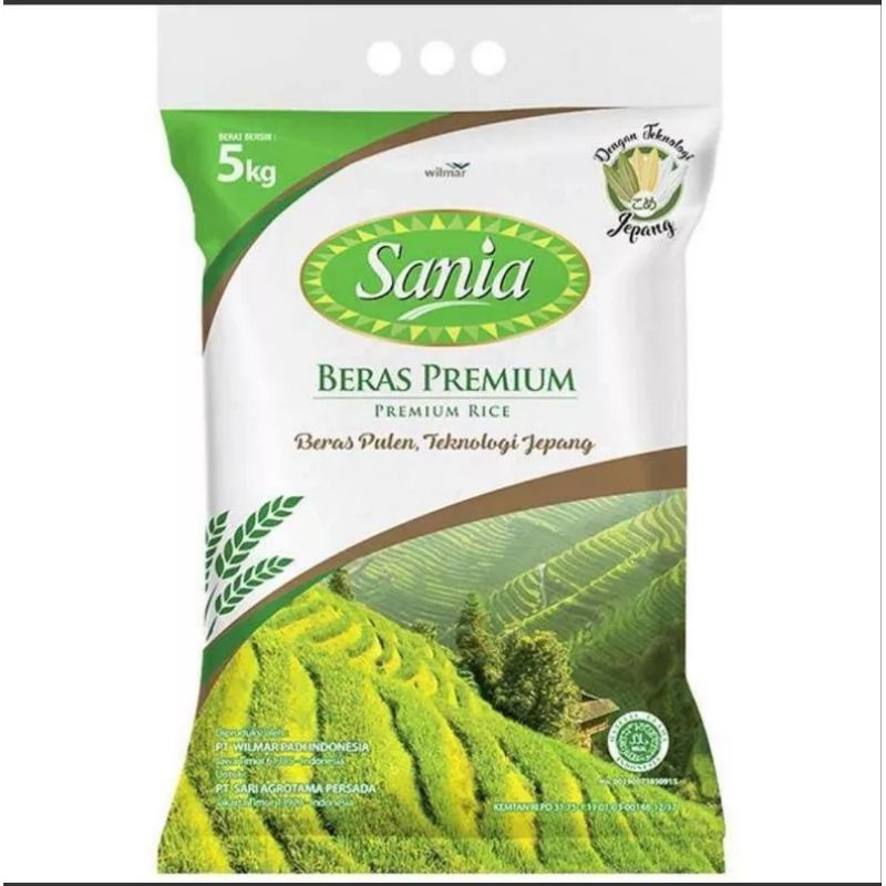 Jual Beras Sania 1Kg berlabel beras berkualitas REPACKGE dari Kemasan ...