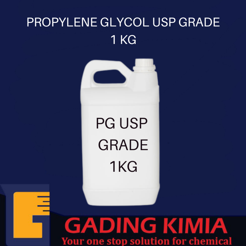Jual Propylene Glycol USP GRADE 1KG / PG USP GRADE | Shopee Indonesia
