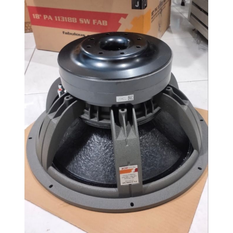 Jual Speaker ACR Fabulous 113188 SW PA-113188 18 inchi Double Magnet ...