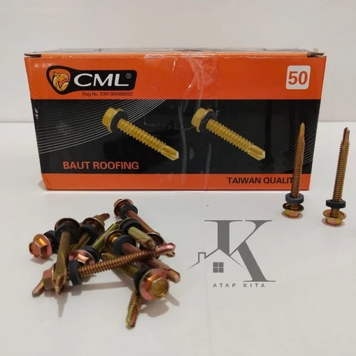 Jual Baut Roofing Camel 5cm / Baut Spandek / Mur Spandek Bondek ...