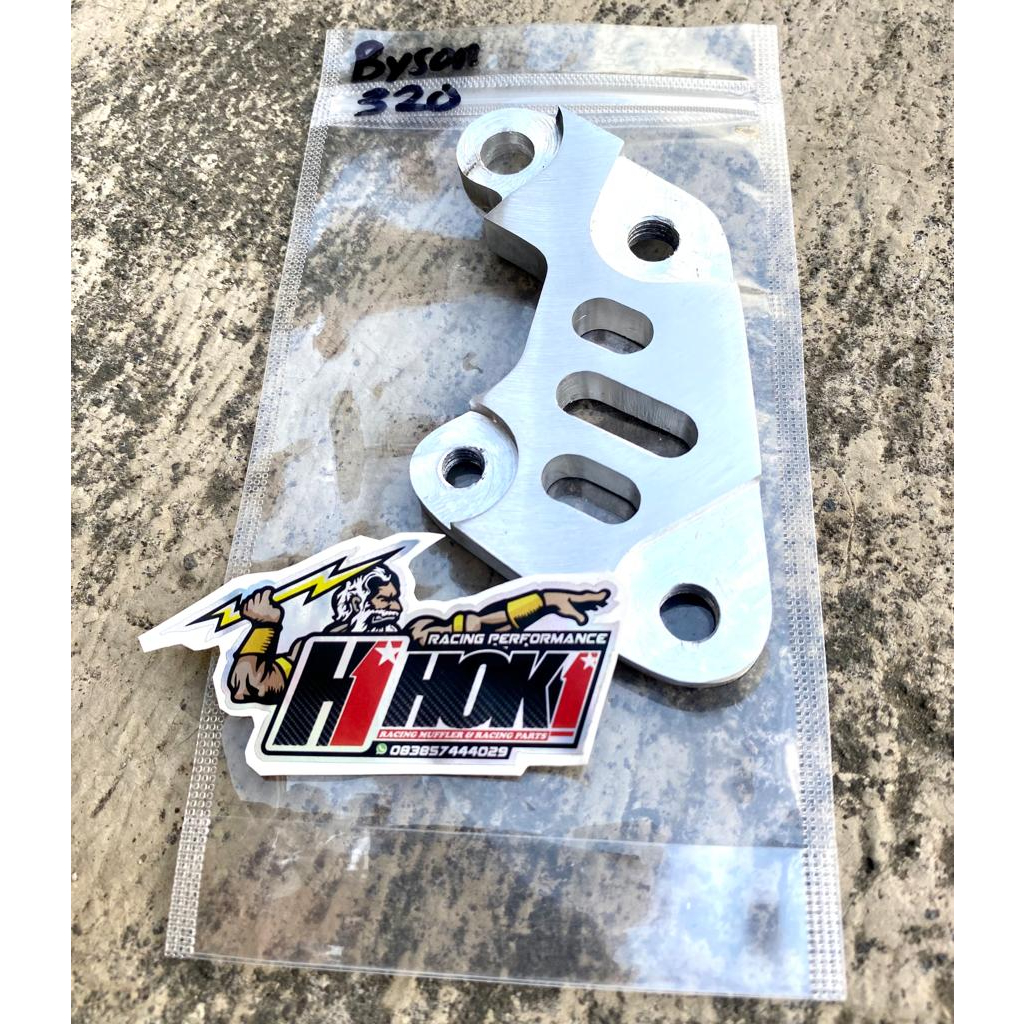 Jual Breket Kaliper Nissin Samurai 2P Bison Byson 300mm 320mm | Shopee Indonesia