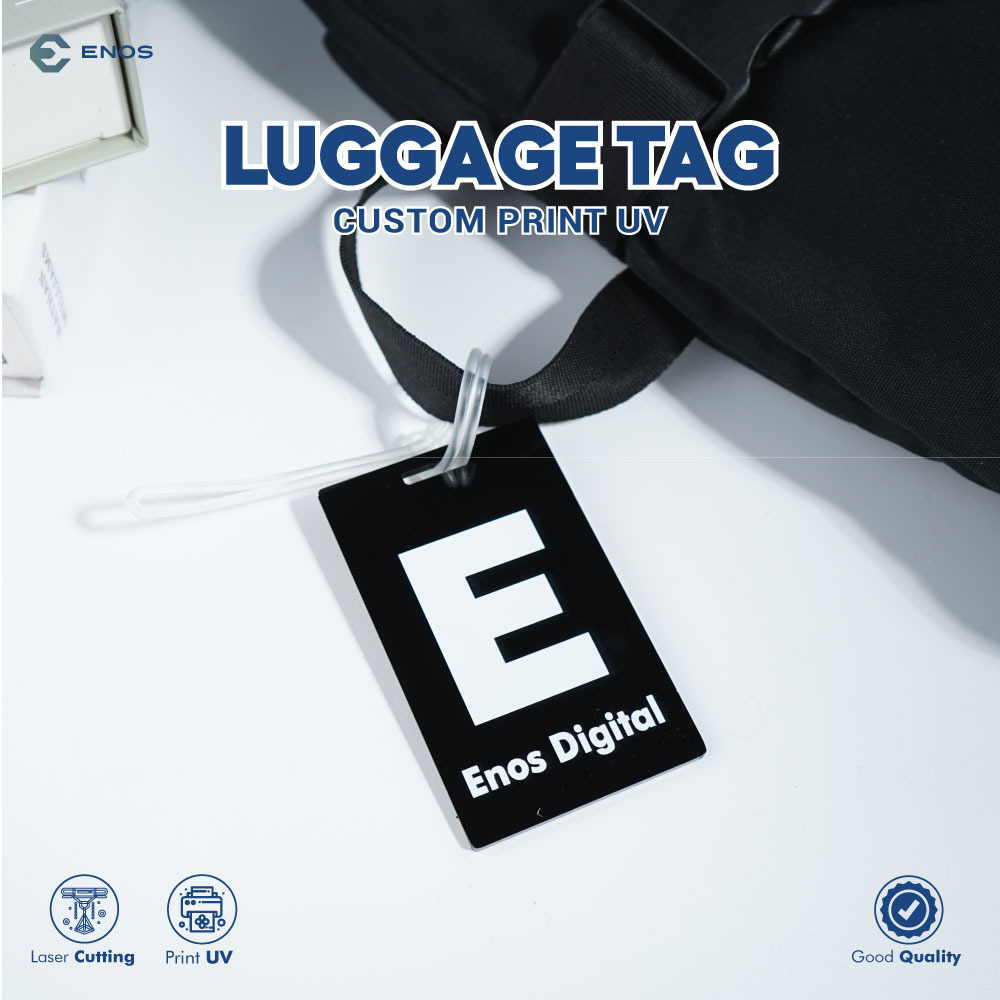 Jual [ENOS DIGITAL] Gantungan Tas Custom | Gantungan Koper Custom | Bag ...