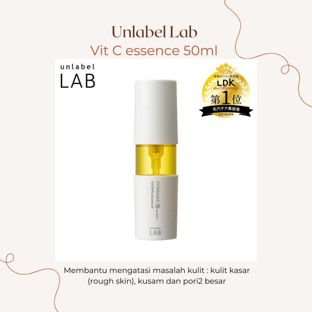 Jual unlabel lab vit c essence, retinol dan ceramide original JAPAN ...