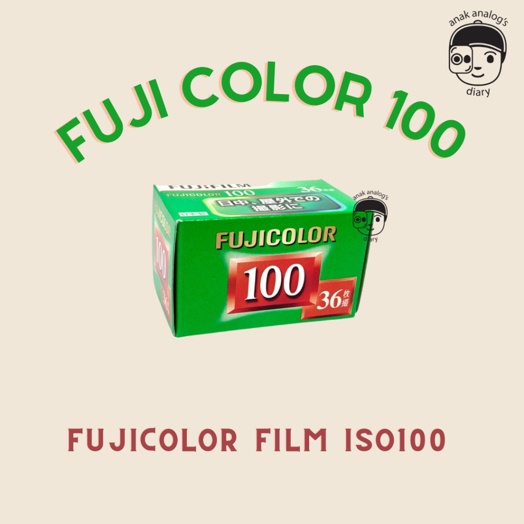 Jual Fujicolor 100 Fujifilm ISO 100 36exp Roll Film "Japan Limited ...