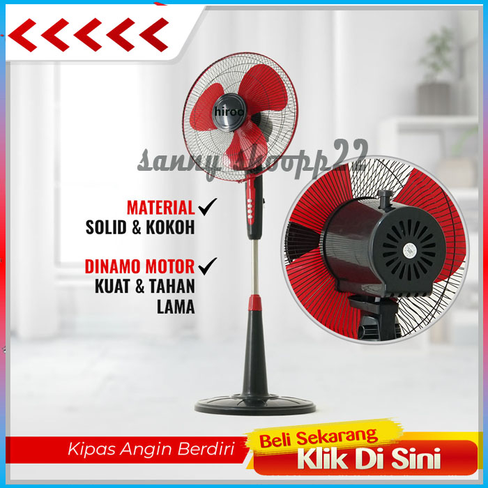 Jual KIPAS ANGIN 16" BERDIRI Paling laris [STAND FAN / STANDING With ...