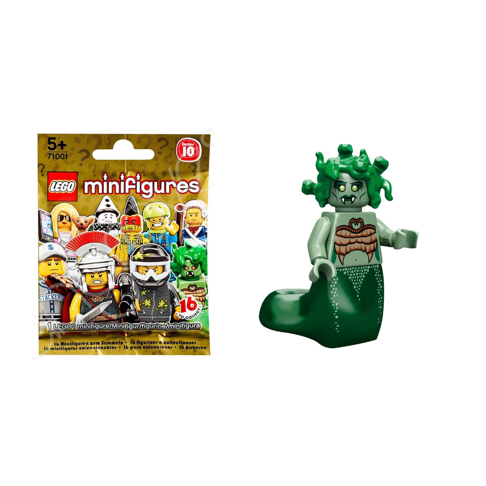 Jual [LEGO] Minifigure Series 10 - Medusa (MISP) | Shopee Indonesia