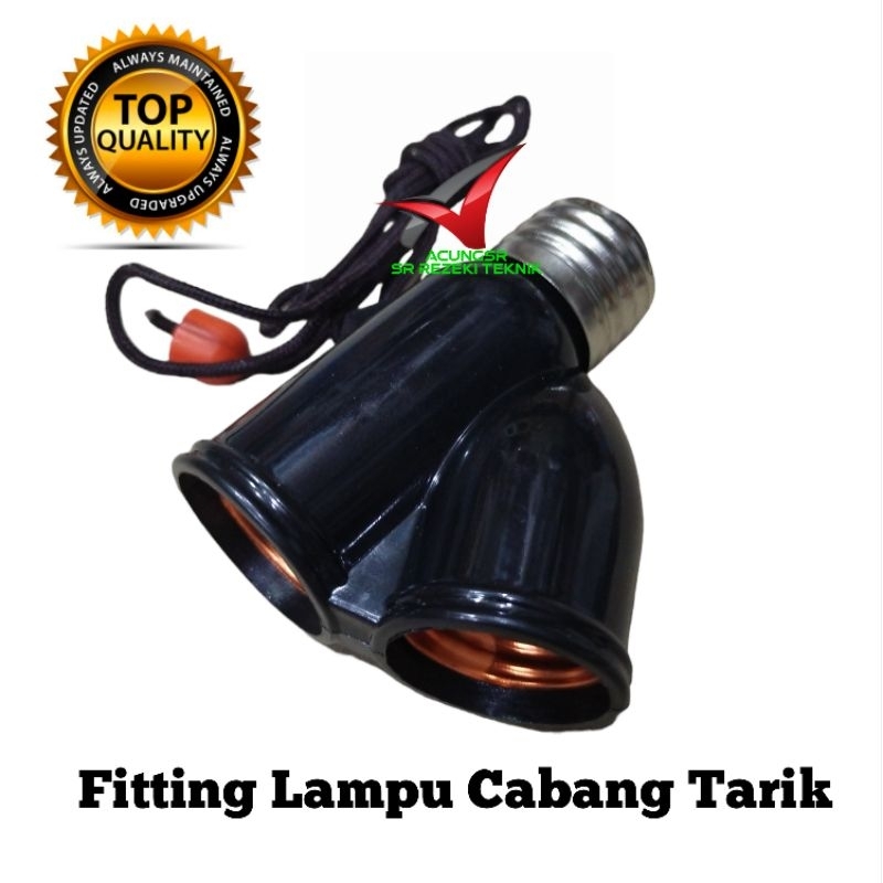 Jual Fitting Lampu Cabang Tarik / Fitting Tarik | Shopee Indonesia