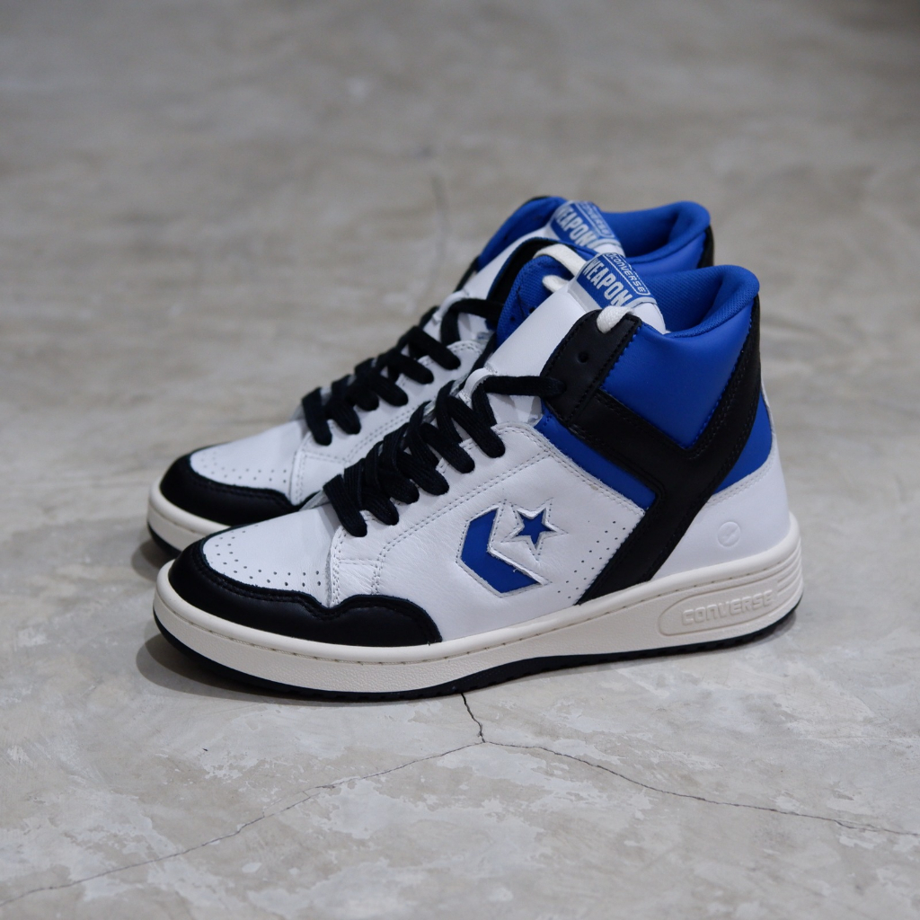 Jual FRAGMENT X CONVERSE WEAPON MID SPORT ROYAL | Shopee Indonesia