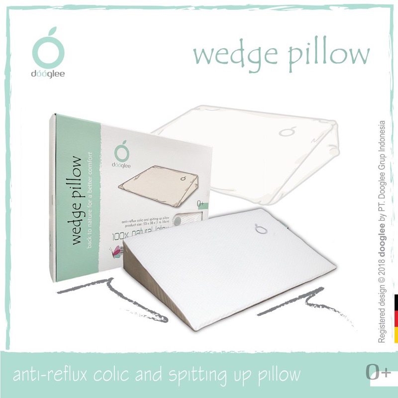 Jual DOOGLE WEDGE PILLOW GREY (Newborn bisa pakai) | Shopee Indonesia