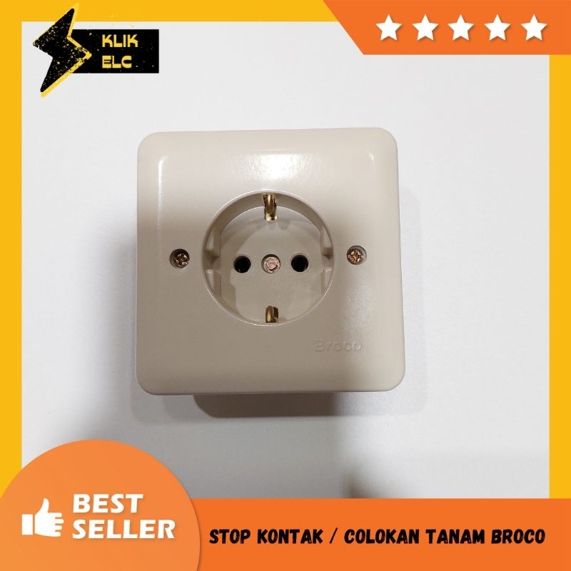 Jual STOP KONTAK INBOW / COLOKAN TANAM BROCO | Shopee Indonesia