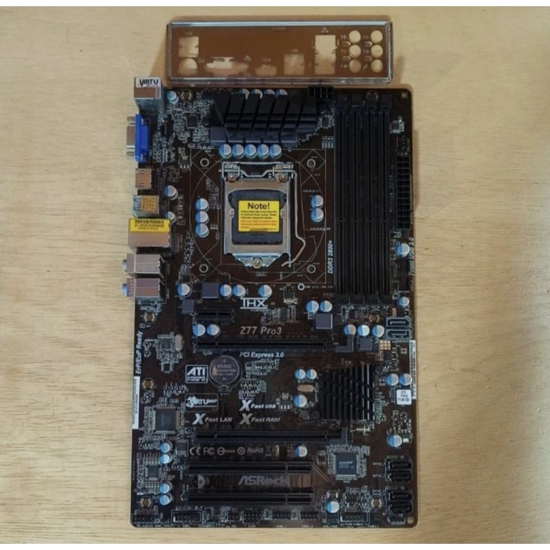 Jual MOBO/MOTHERBOAD ASROCK Z77 LGA 1155 PCI EXPRES 3.0 / 4 SLOT RAM ...