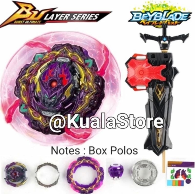 Jual Beyblade Burst Ultimate Barricade Lucifer Mobius B206 DB BU ...