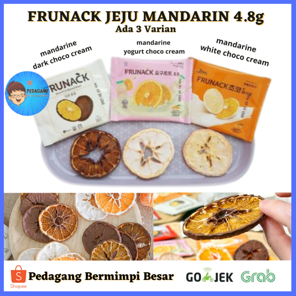 Jual FRUNACK JEJU MANDARIN 4.8G Ada 3 Varian / Frunack Jeju Mandarin ...