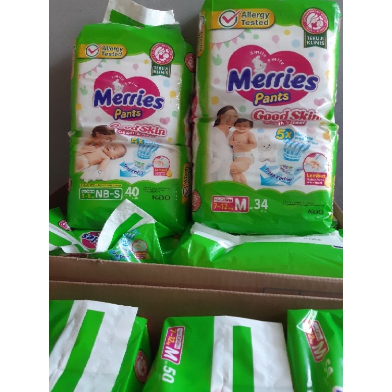 Jual Merries Pants Good Skin Protection S40/nbs40 M32 L28 XL26 XXL28 ...