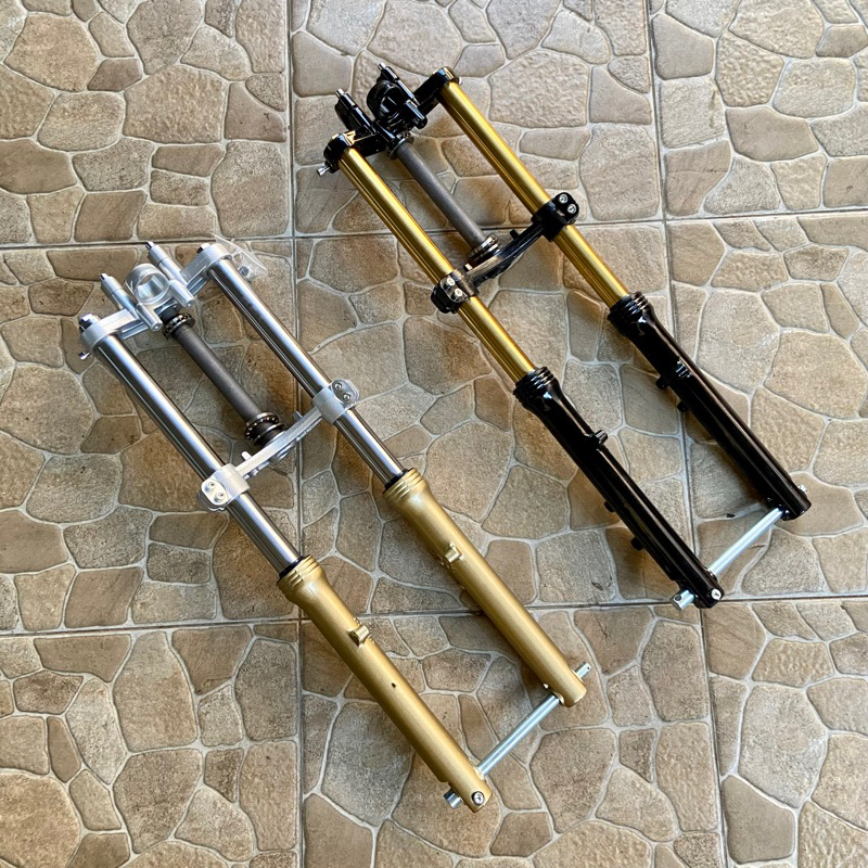 Jual shok skok ninja rr as blue pnp cb rxking shockbreaker depan ninja rr as gold pnp rx king ...