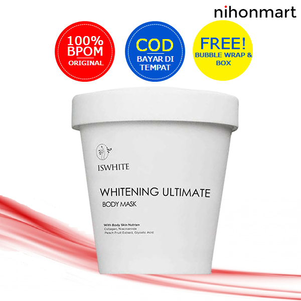 Jual Iswhite Whitening Ultimate Body Mask 200g | Shopee Indonesia