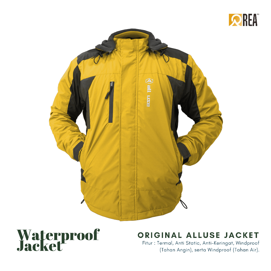 Jual Jaket Gunung Taslan Waterproof Outdoor Hiking Camping Gunung dan ...